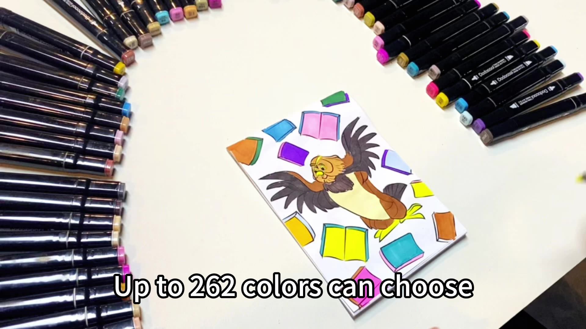 Factory Cheapest Dual Tip Alcohol Based Ink Markers Pen Set For Artist ...