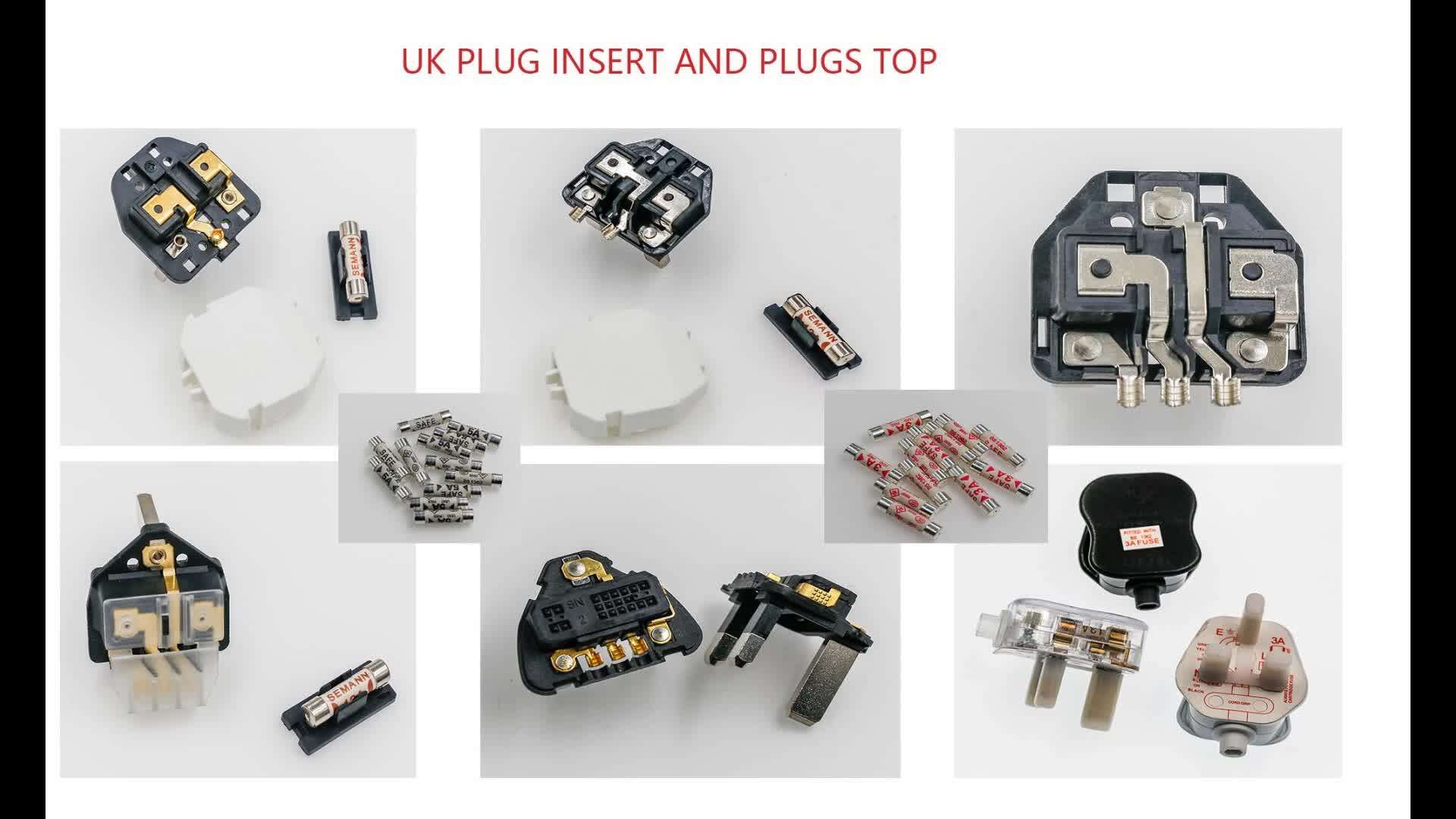 Plug Insert,Schuko Plug Insert,Plug Components 2.5a 4.0mm Pins - Buy ...