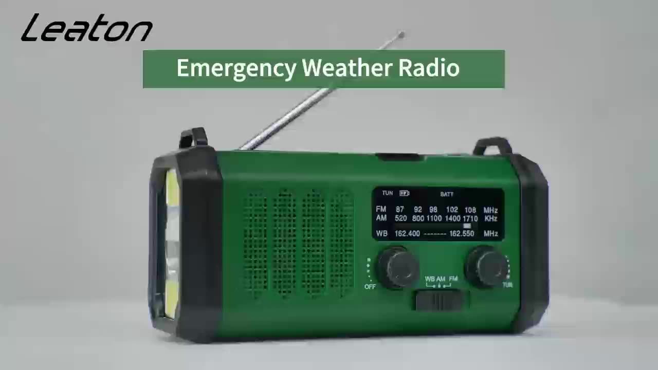 Outdoor Emergency Radio Flashlight Solar Radio Am/fm Led Flashlight ...