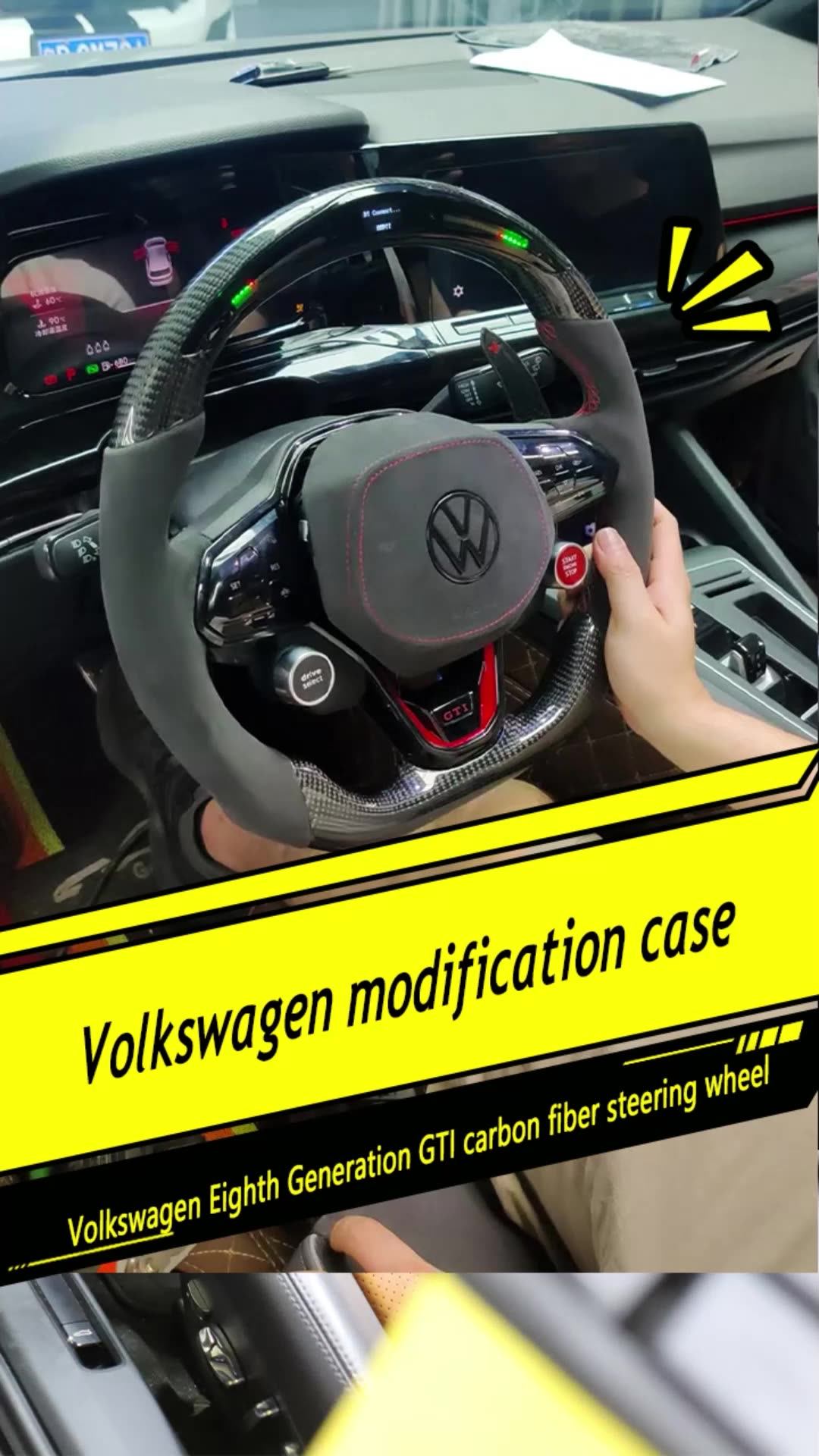 Fit For Volkswagen Golf 8 Mk8 Polo Golf 7 Gti R-line Mk7 Mk6 Passat Cc ...