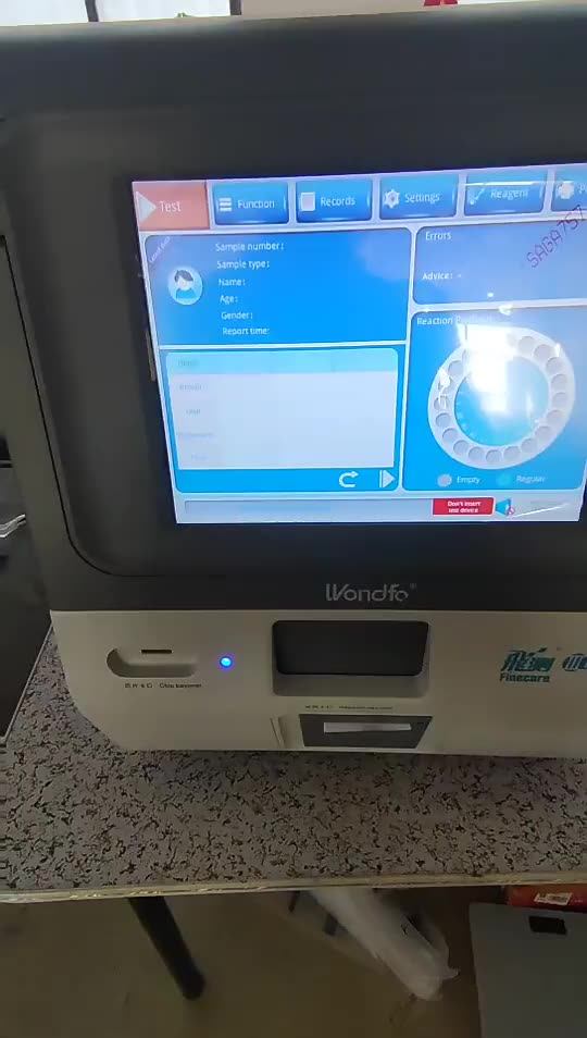 Wondfo Finecare Iii 3 Plus Fia Meter Multi Channel Fs-205 Fluorescence ...