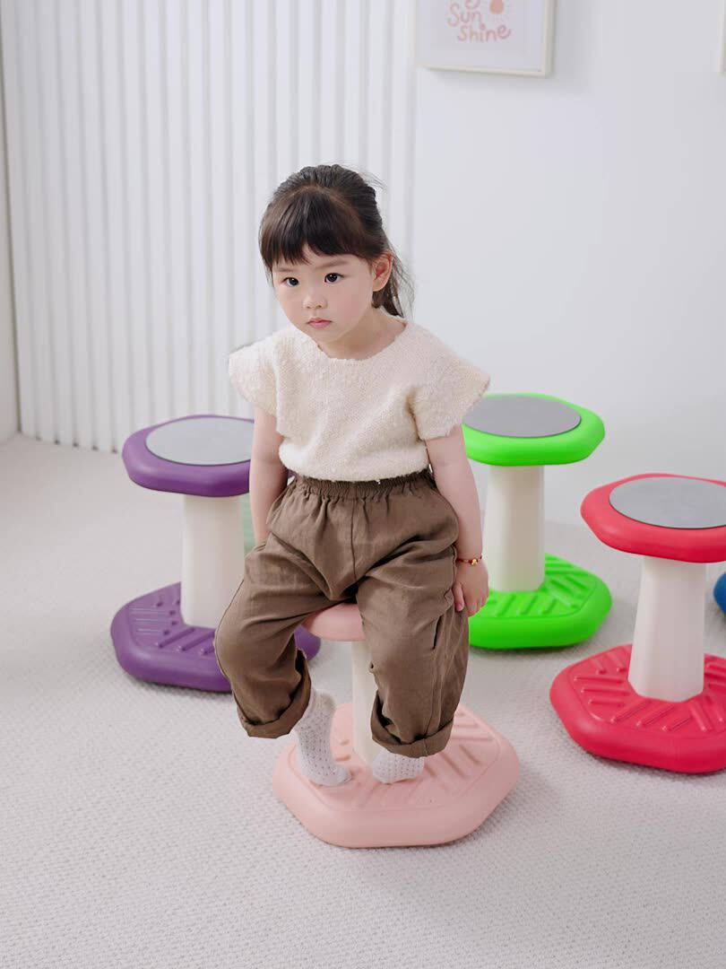 Kids Wobble Stool Desk Chair - Alternative Flexible Seating Balance ...