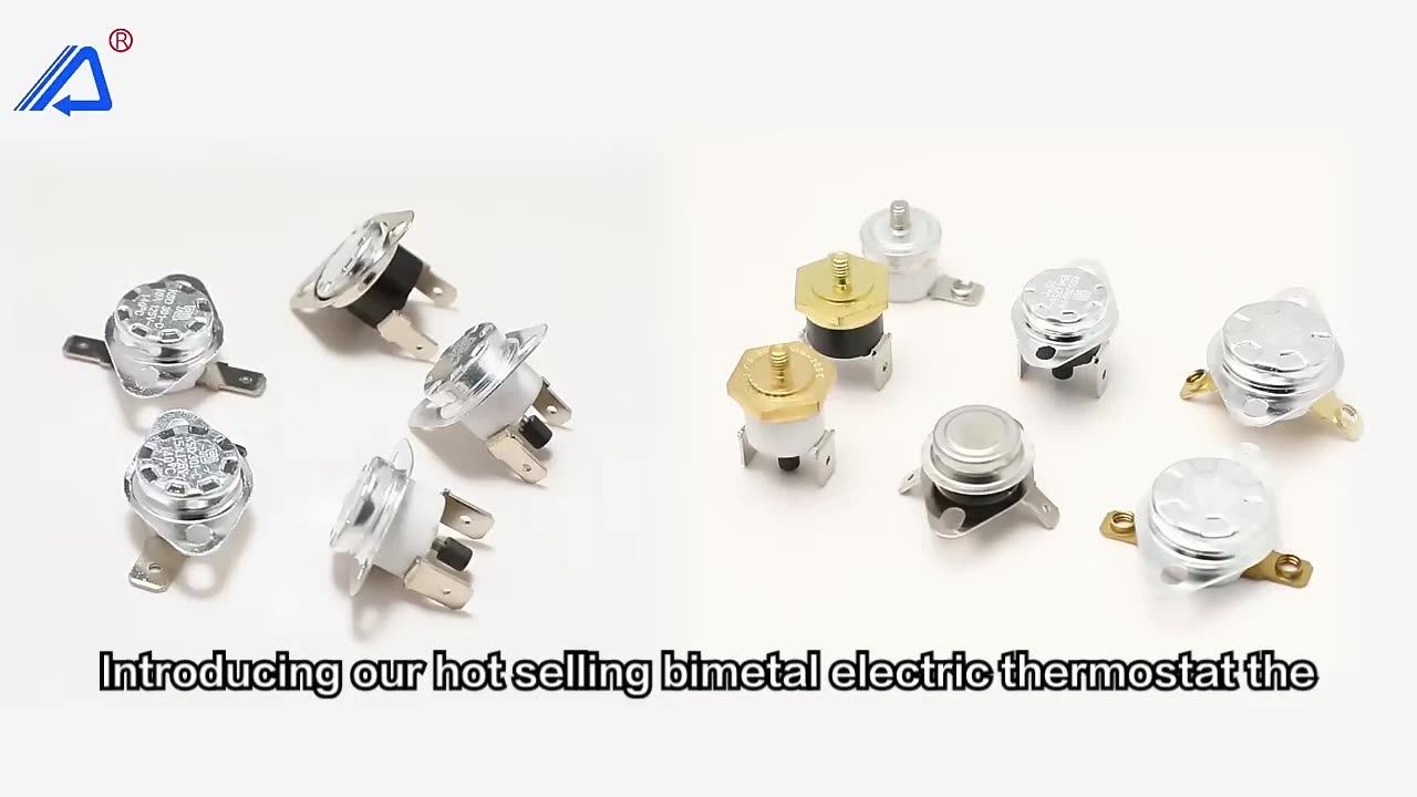 Ksd301 Snap Action Smart Thermal Electric Screw Bimetal Thermostat ...