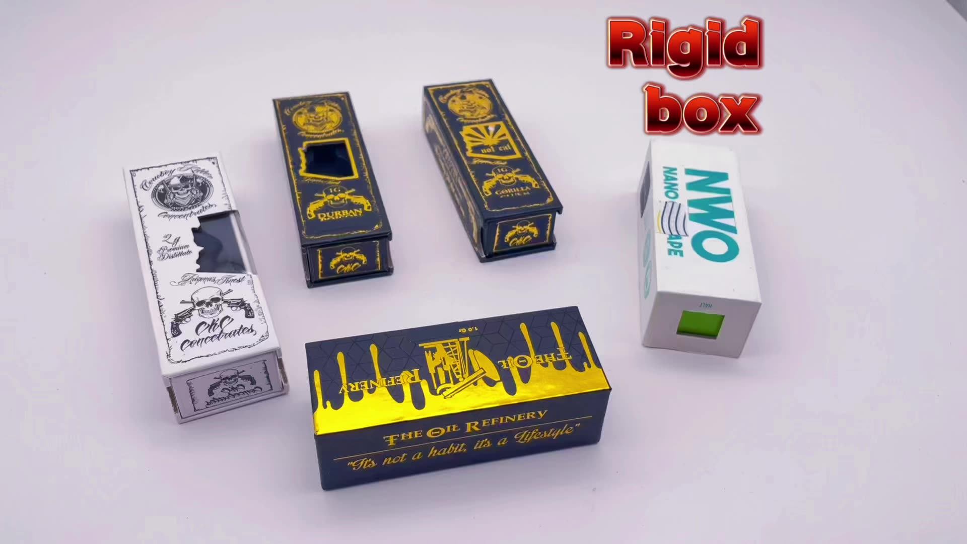 High Quality Child Resistant Carts Packaging Boxes Child Proof ...