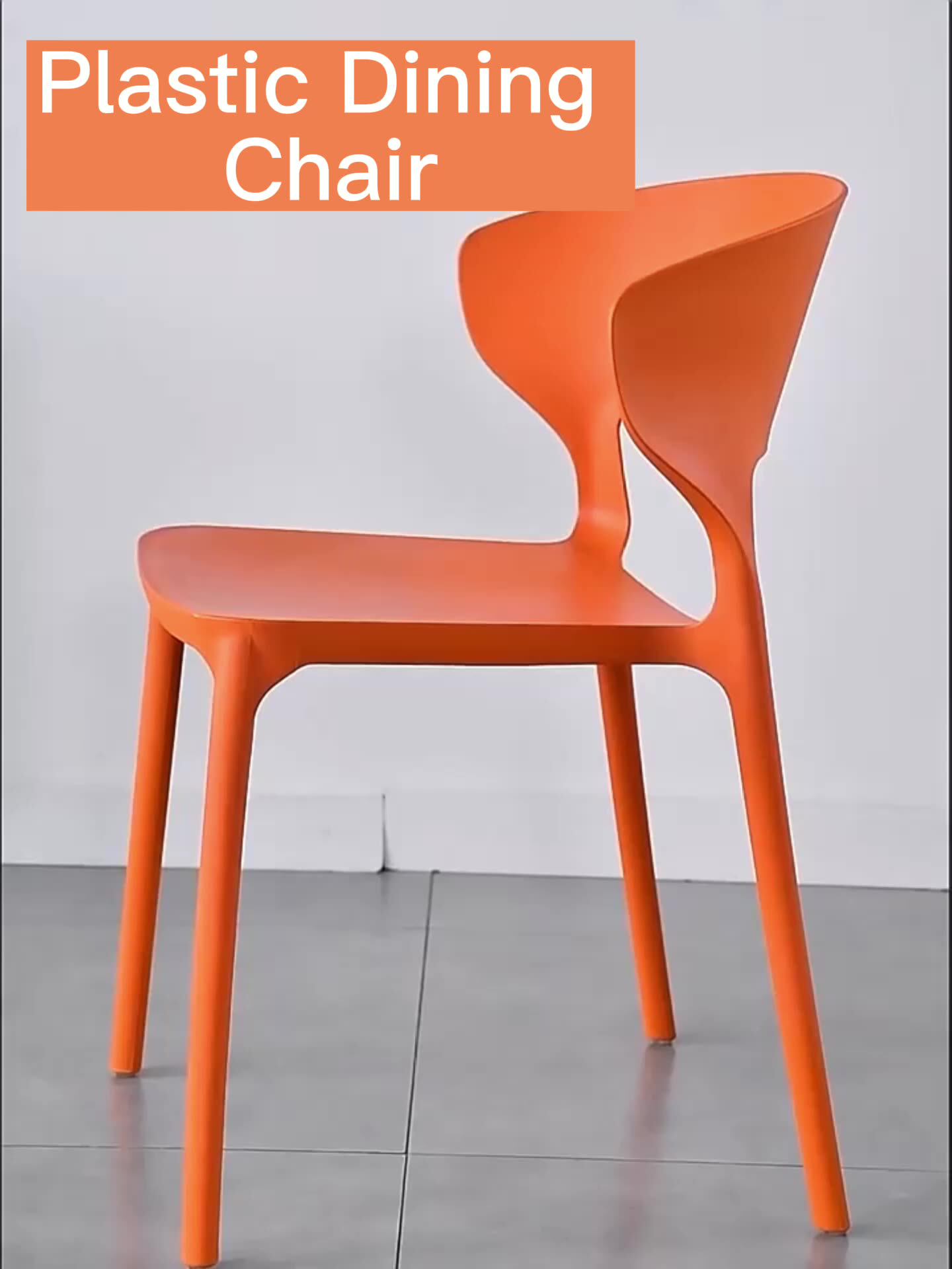 Modern Dinning Room Furniture Plastic Chair Cheap Restaurant Leisure ...