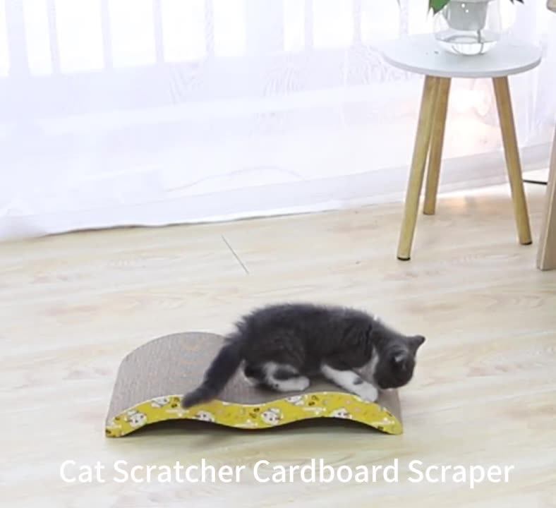 Cat Scraper Wearable Toy Cat Scratcher Cardboard Scraper For Cats ...