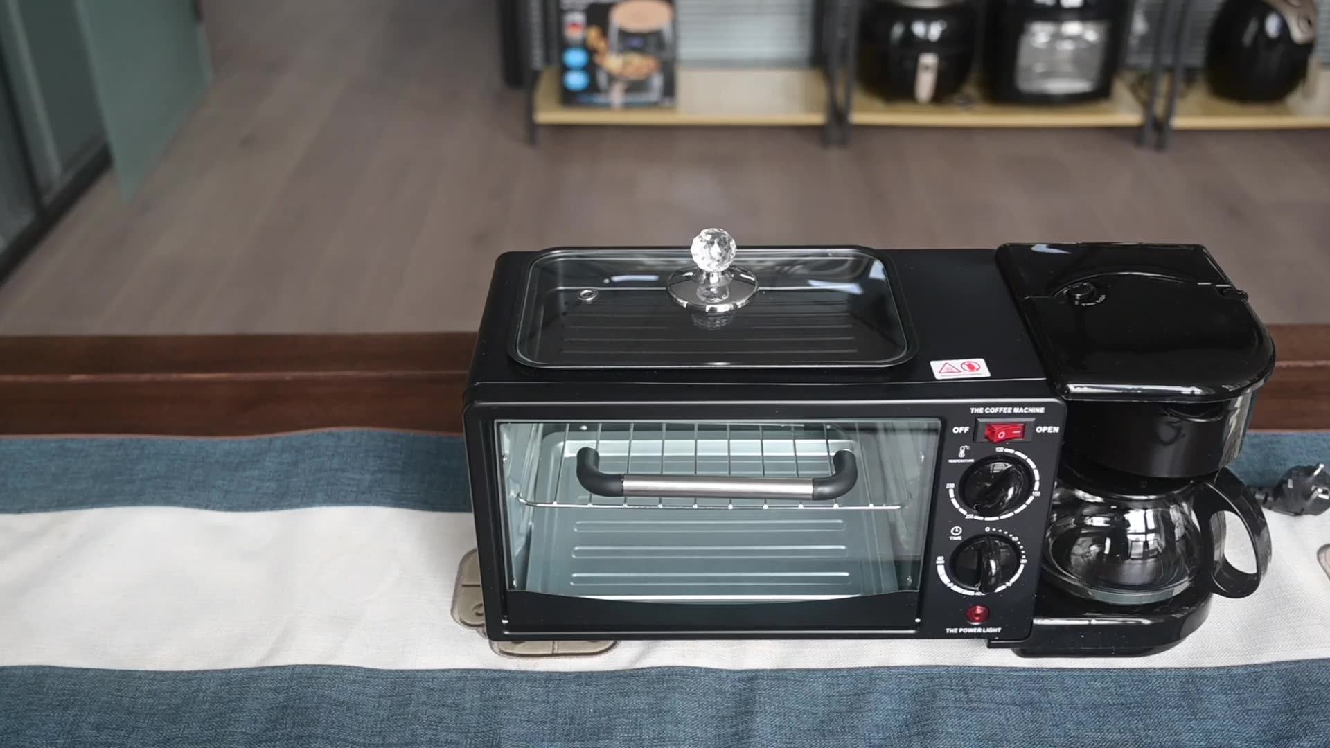 Professional Multifunction Breakfast Maker Machine Temperature Control ...