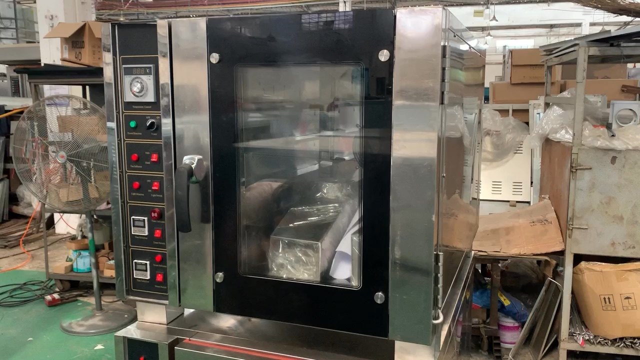 Combi Oven Gas Progessional Convection Oven With Proofer Steam Box ...