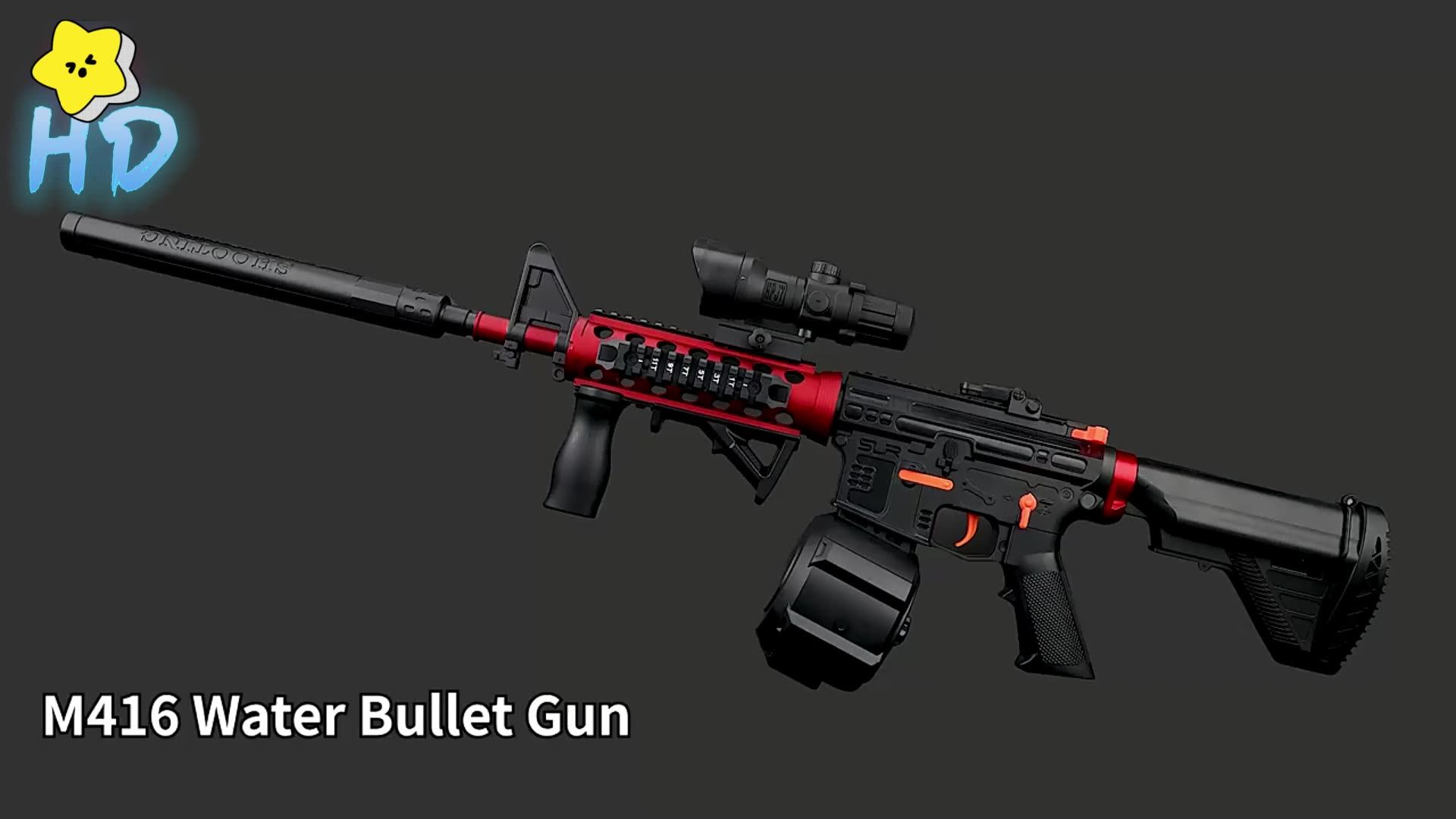 M4 Electric Water Blaster New Hydro M4a1 Gel Blaster Gun 1 Piece Gal ...