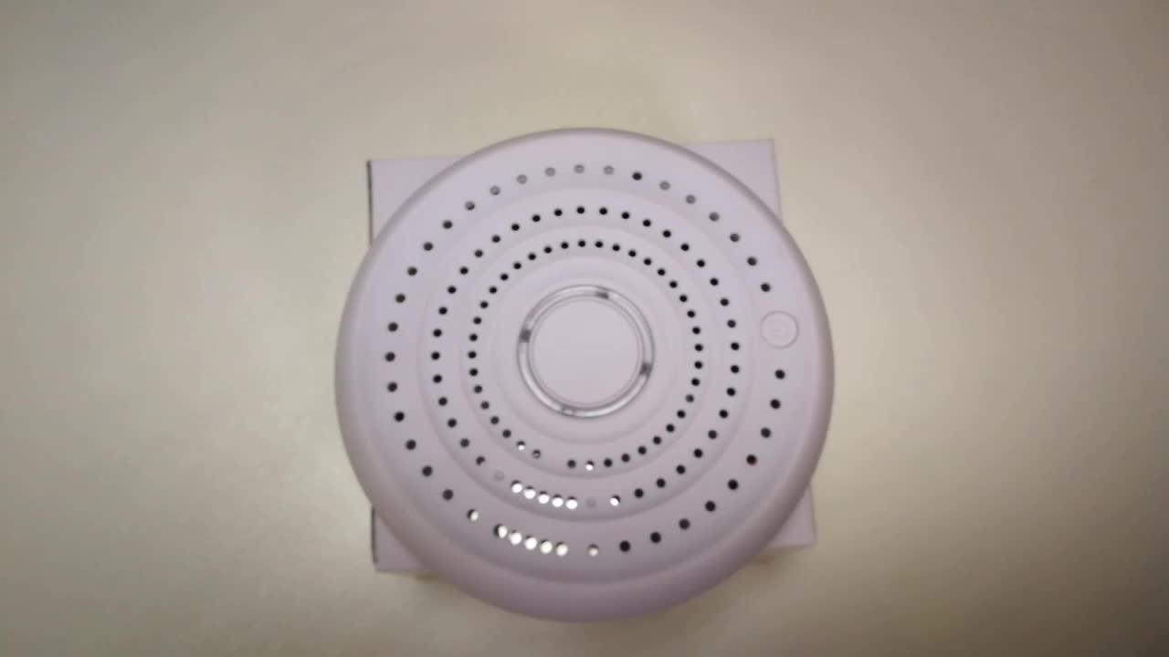 Sumring 220v Ac Wireless Interconnection Square Beam Smoke Detector ...