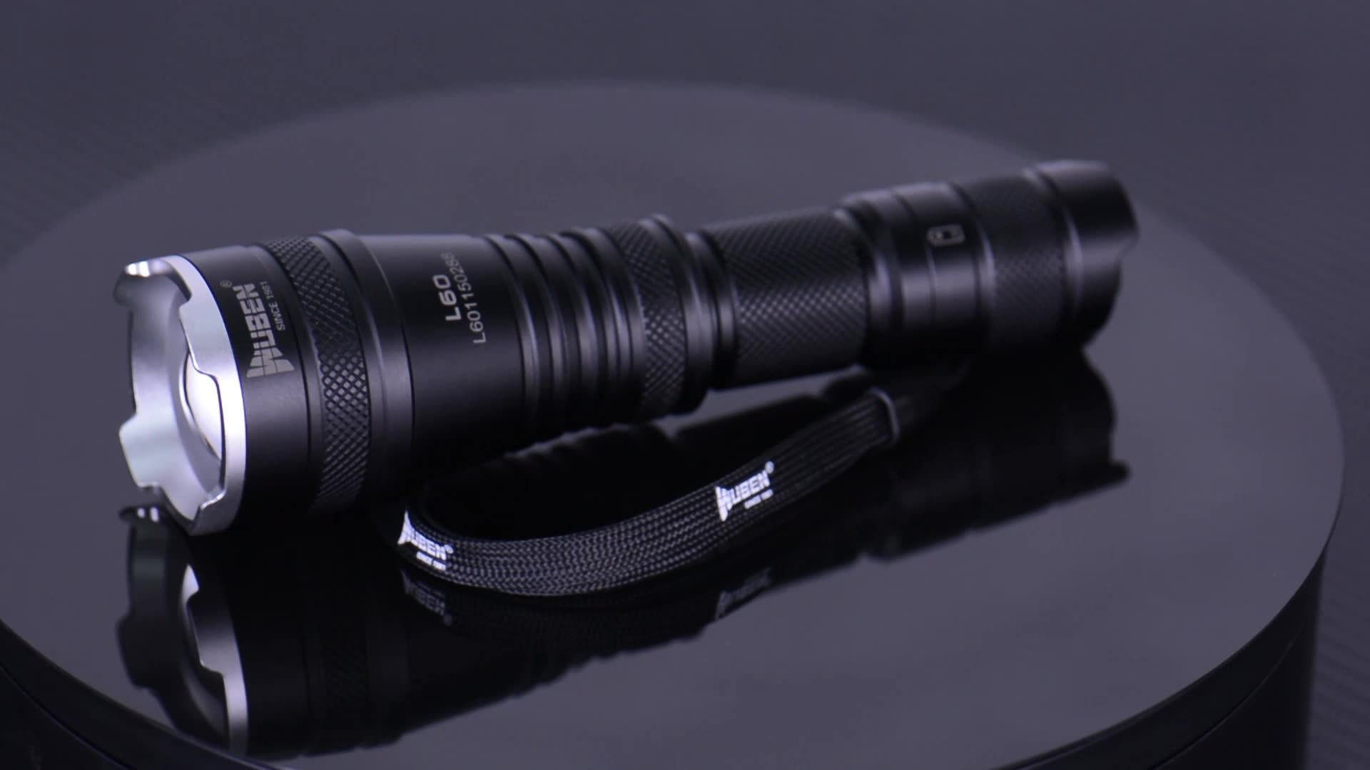 Wuben Usb Rechargeable Light Tactical Torch Taschenlampe Linterna Led ...