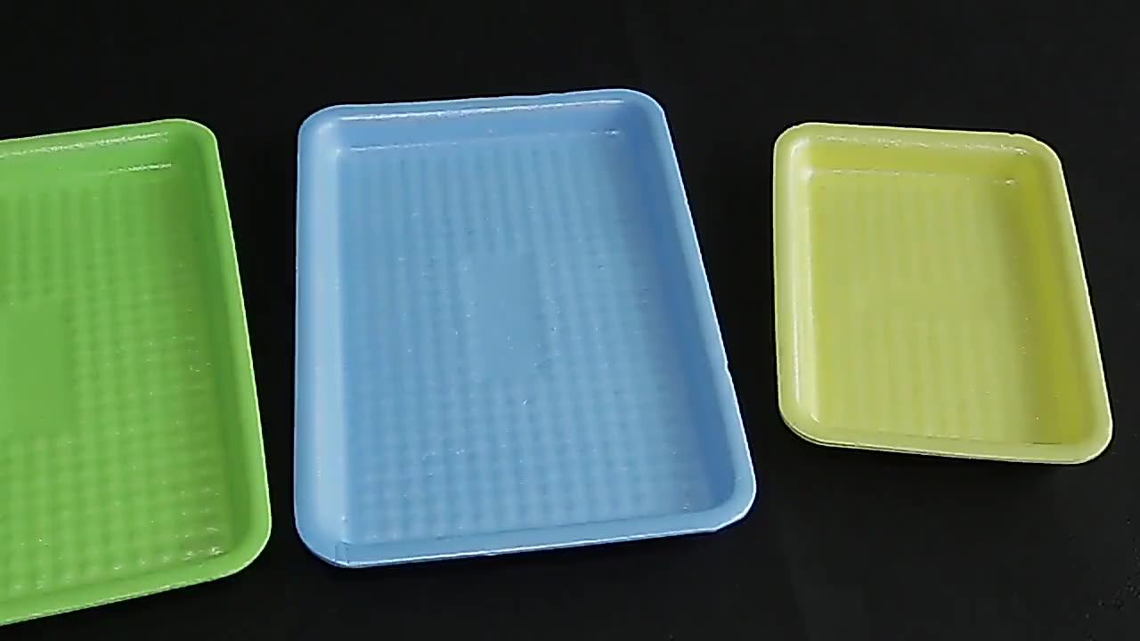 Different Size Disposable Polystyrene Foam Food Tray Eps Foam Meat Tray ...