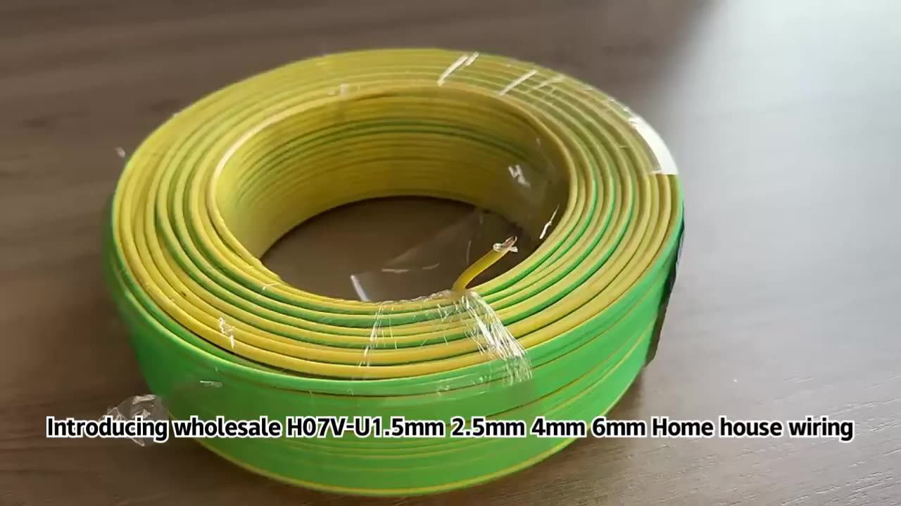 Wholesale H05g-k/h05v-k/h05v-u/h05v-r/h07g-k German Standard Industrial ...