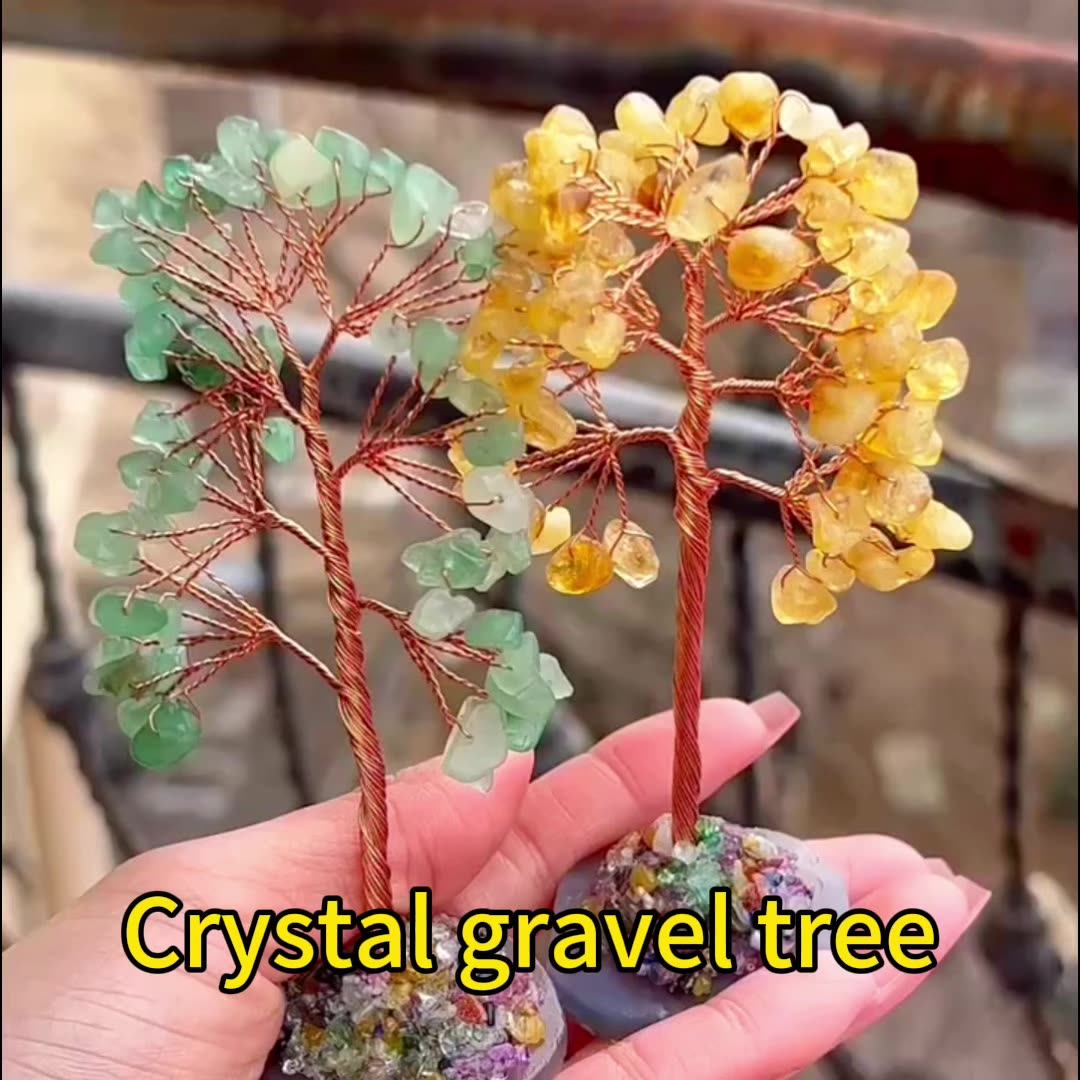 Wholesale Natural Spiritual Healing Crystal Tree Orgen Pyramid Crystal ...