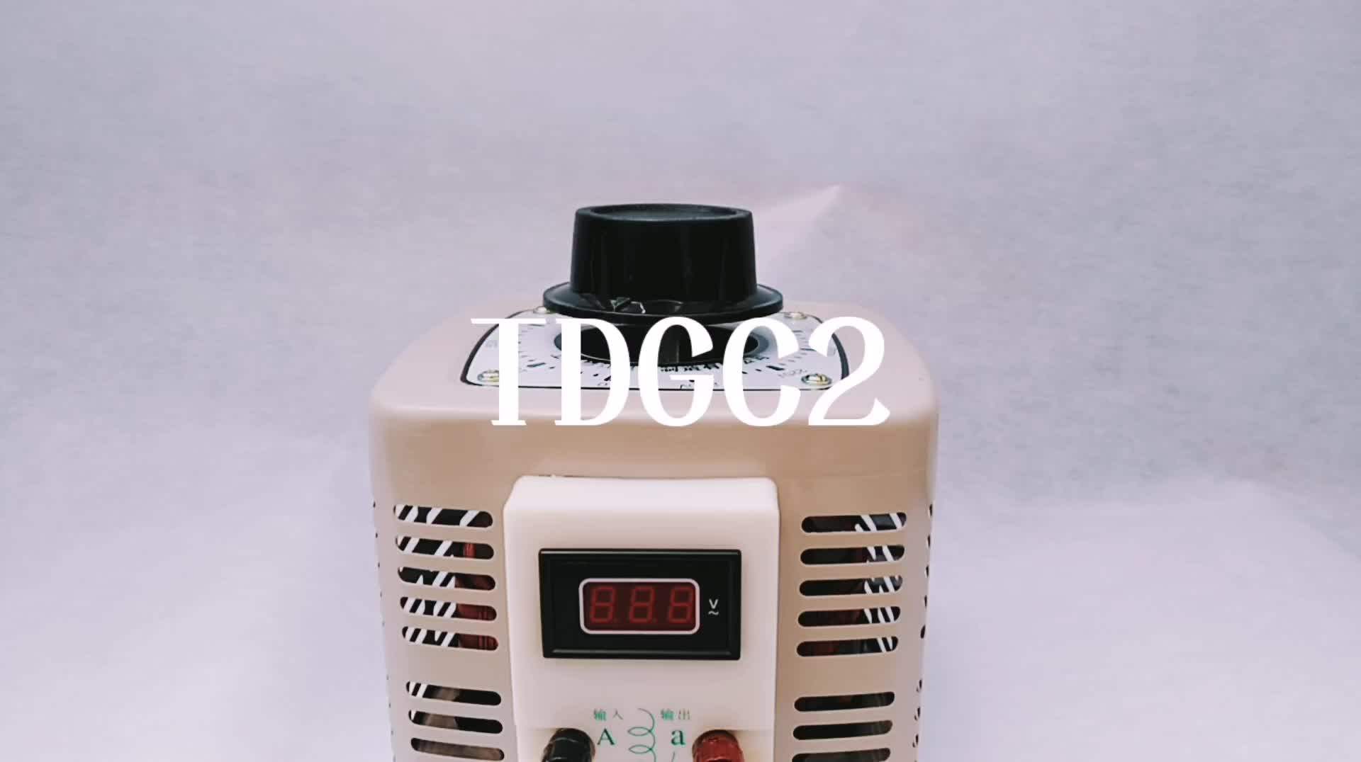 Tdgc2 10kva Dry Type Single Phase Automatic Regulator - Buy 10kva Tdgc2 ...