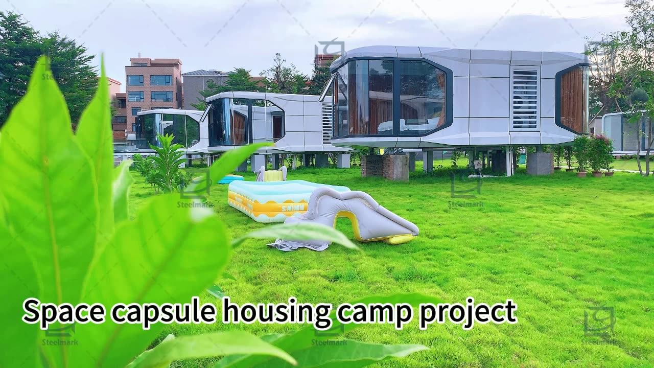 Prefabricated Space Module Small Cabin Office Family Camping House Full ...