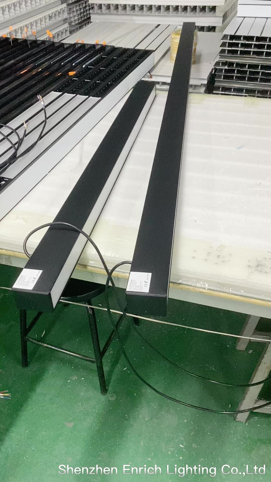 40w Recessed Direct Indirect Led Linear Light Fixture Linkable And ...