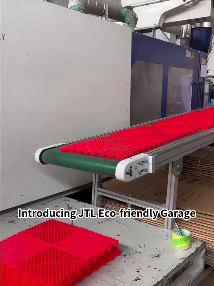 Modular Carpet Indoor Pvc Smooth Grate Pp Garage Click Plastic Floor ...