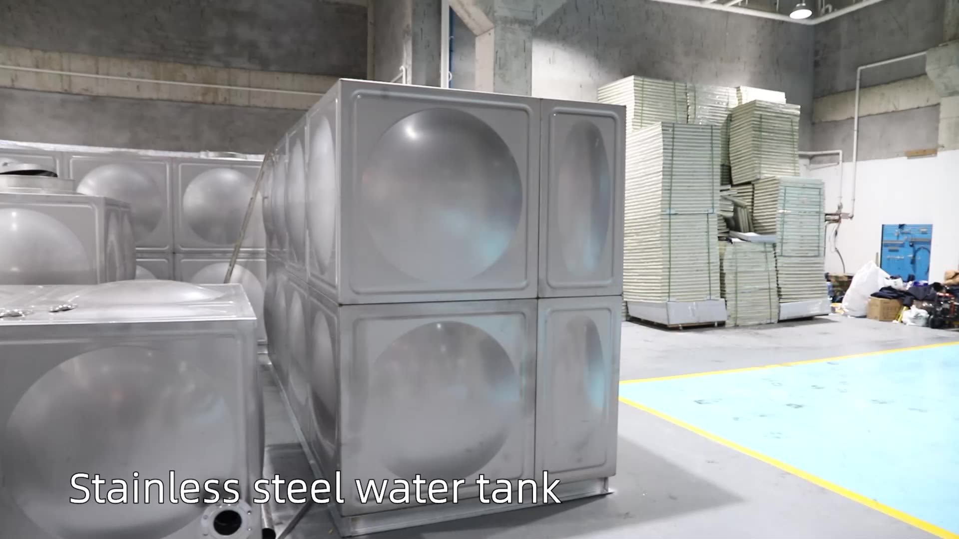 Stainless Steel Water Tank 50,000 Liter Capacity For Retail Industries With 1 Year Warranty ...