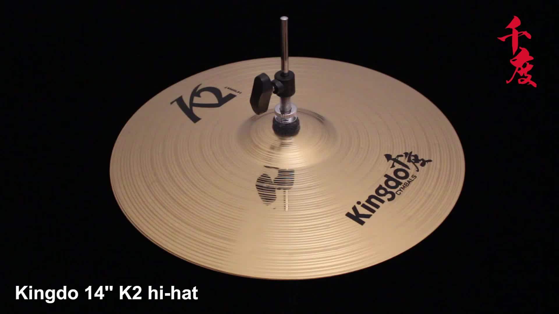 Kingdo 100% Handmade Professional Sound Cymbal K2 Series Cymbal Set ...