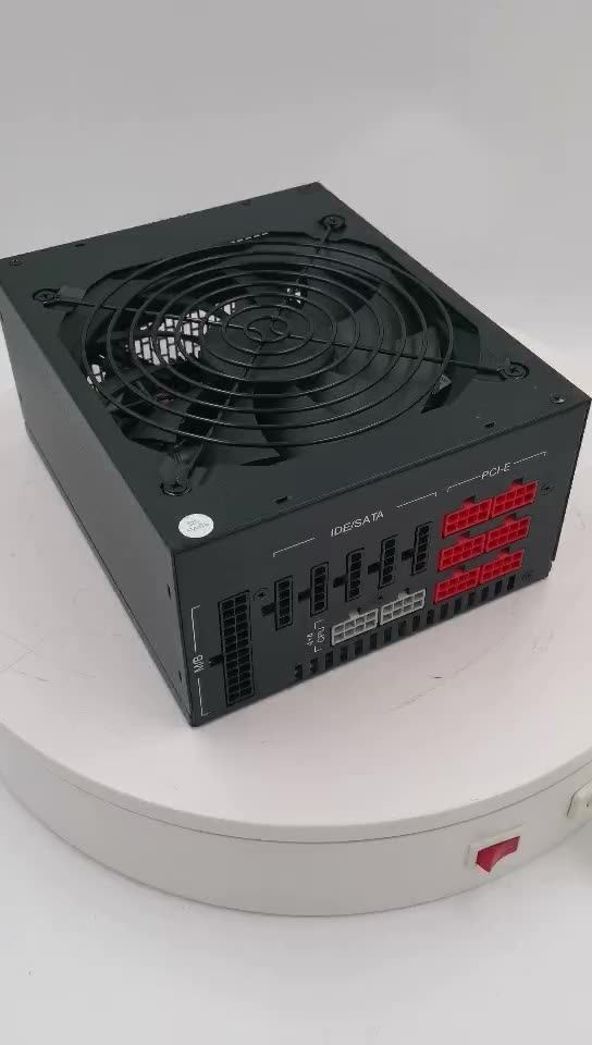 Fully Modular Power Supply 1800w 2000w With Cable 24pin Support 6cards ...