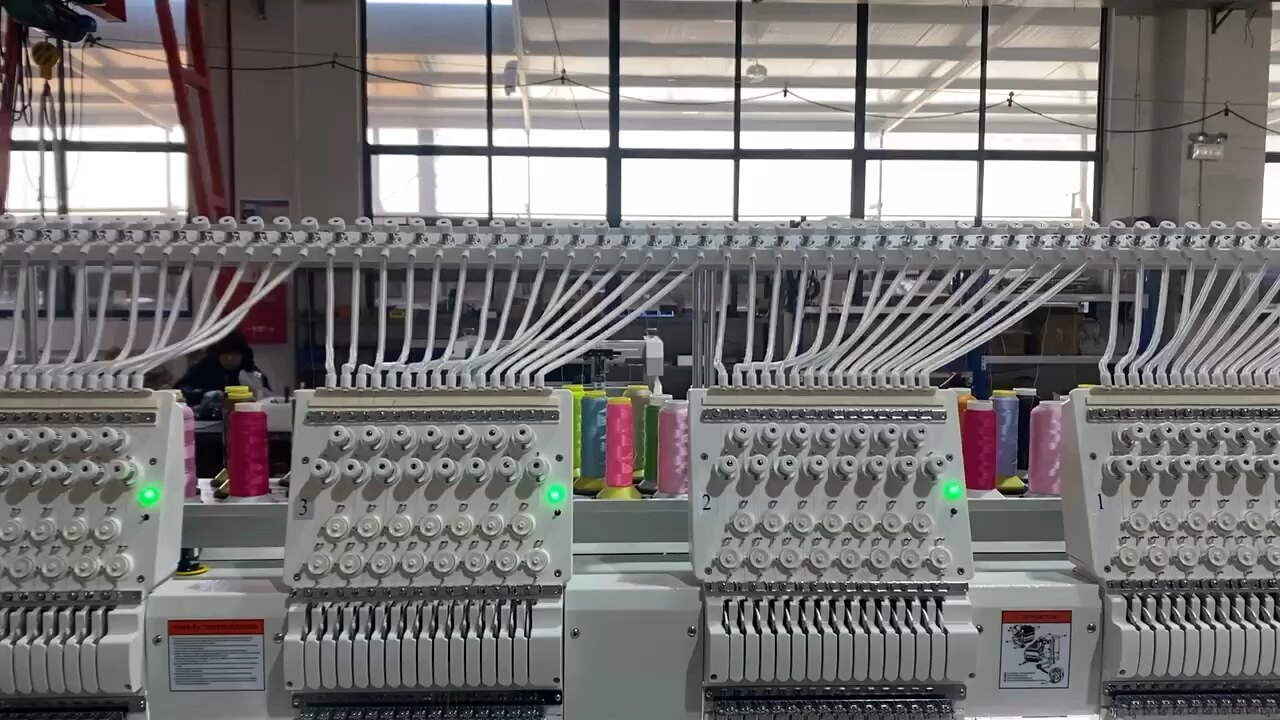 4 Head Embroidery Machine - Buy Embroidery Machine 4 Head,Computerized ...