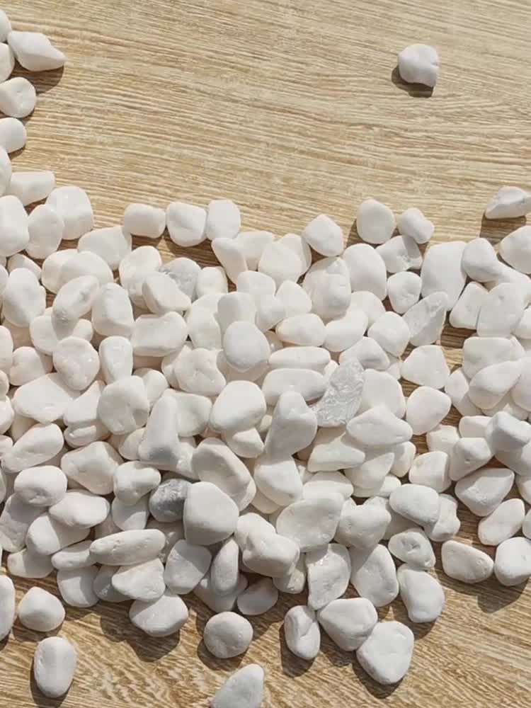 Beach Stone Snow White Pebble For Path Roads Driveways Made From ...