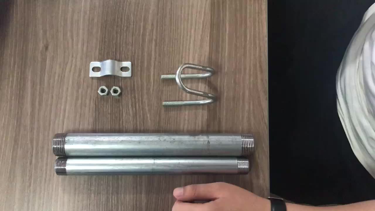 Stainless Steel/galvanized Iron U Type Snap Pipe Clamp Cross Clamp ...