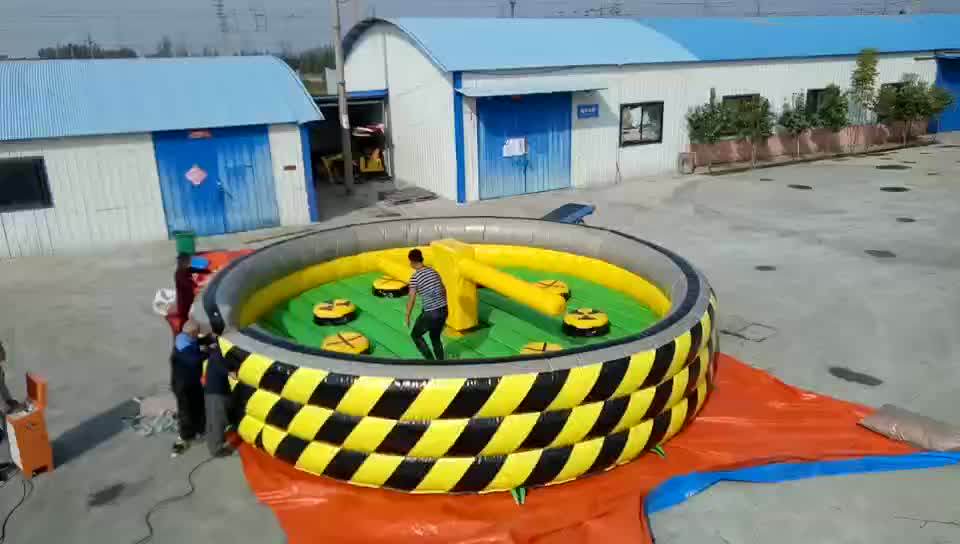 Crazy Arm Inflatable Sweeper Game Mechanical Total Wipeout Sweeper ...
