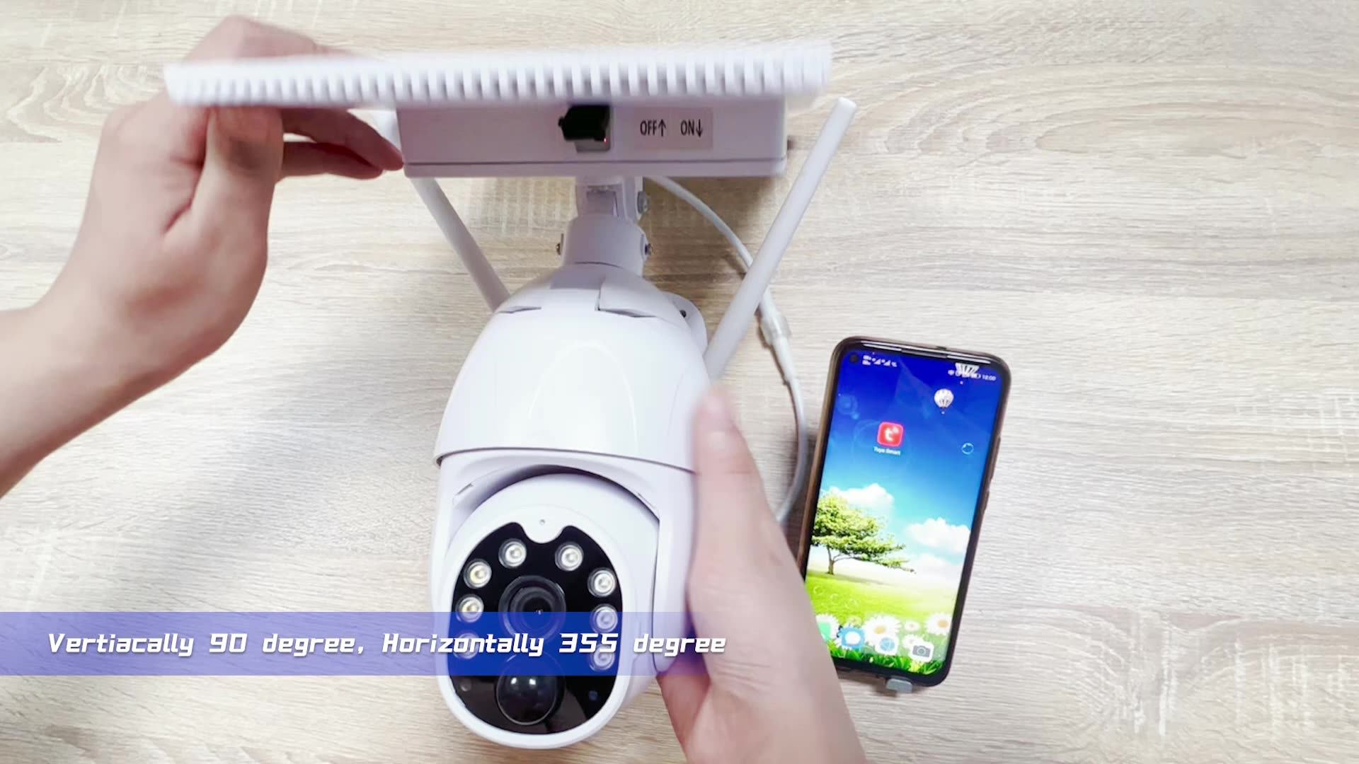 Outdoor Wireless Solar Camera 4g 3g Sim Card Slot Cctv Security 1080p ...