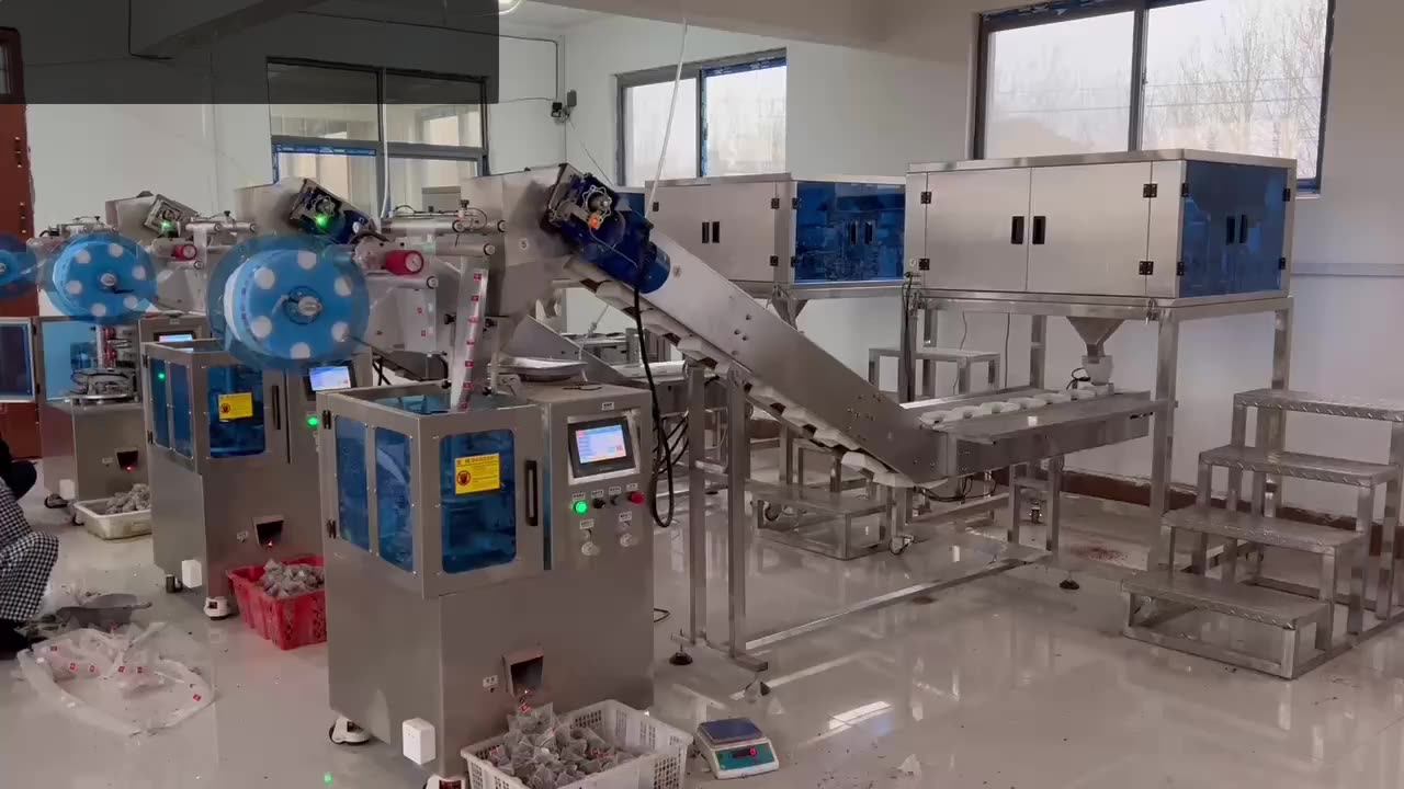 Fast Packing Tea Bag Automatic Packaging Machines Rose Nylon Mesh ...