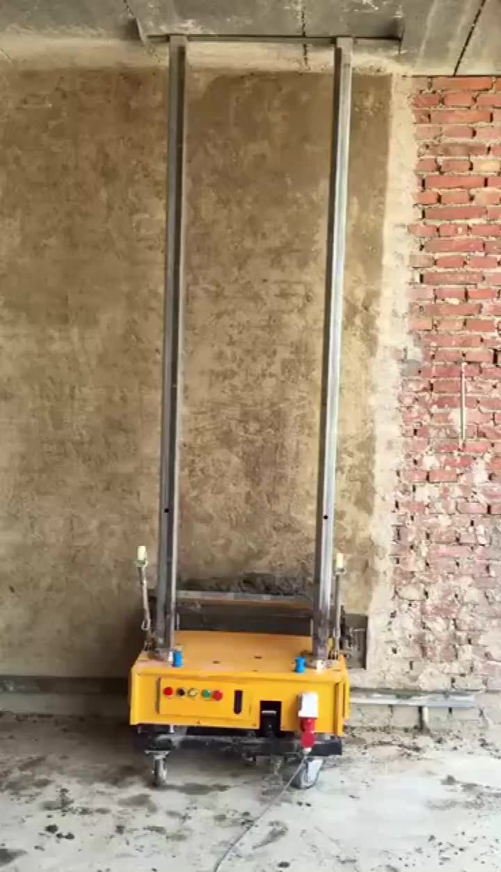 Automatic Drywall 120cm Cement Render Thick Plaster Gupsum Application Machine Price For Turkey ...