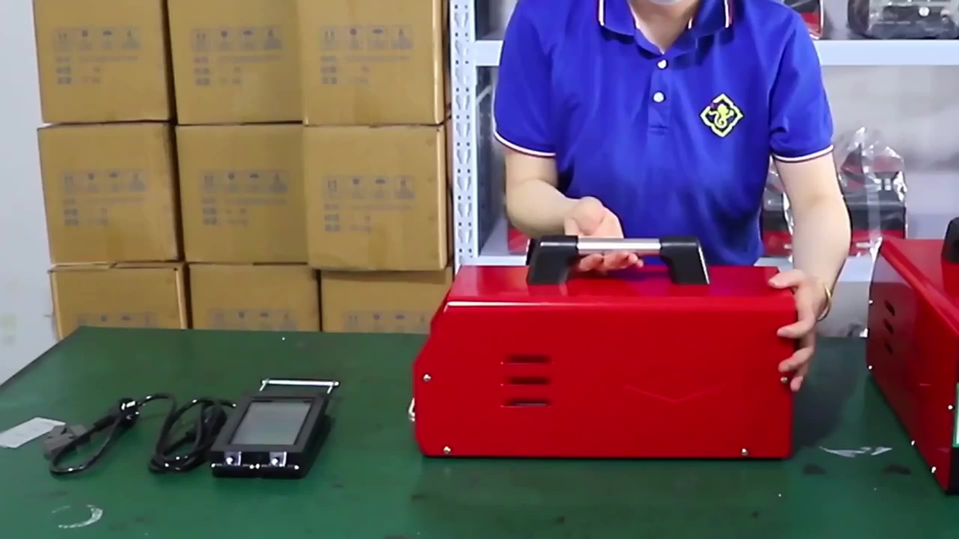 Fully Automatic Factory Red Rubber Digital Photosensitive Seal Flash ...