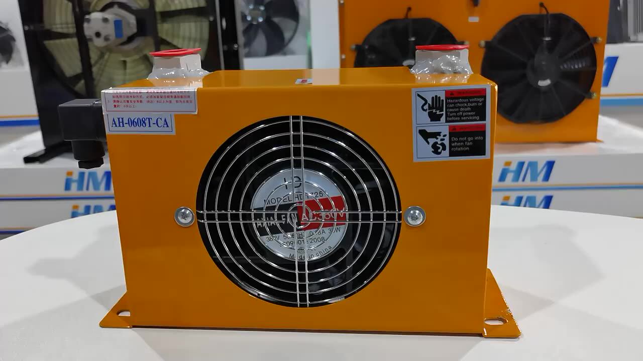 60lpm Air Cooler Hydraulic Oil Cooler Heat Exchanger Radiator 2.7kw ...