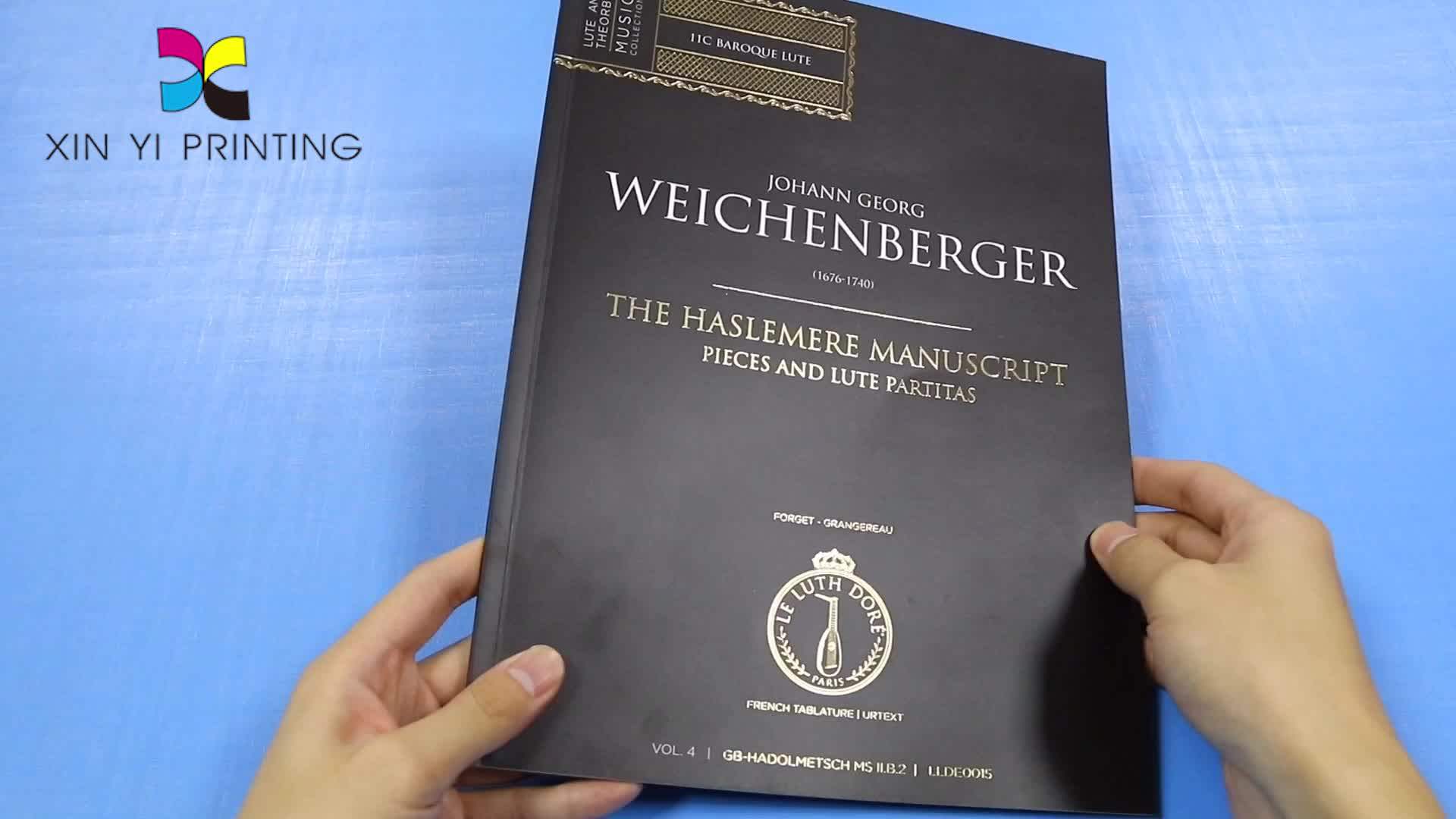 Custom Brochure /company Manual Book/booklet Printing - Buy Company ...