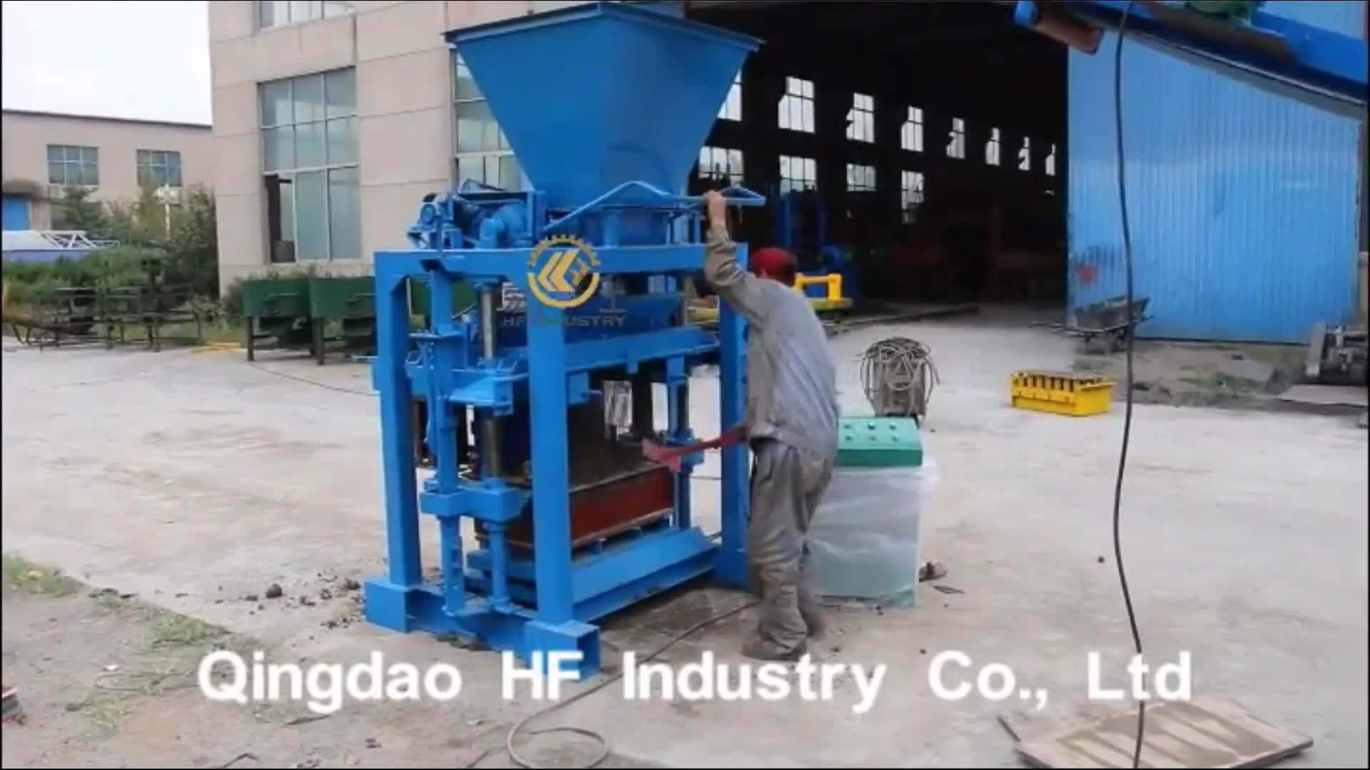 Qt4-35 Perlite Brick Making Machine Price Hcb Block Making Machine ...