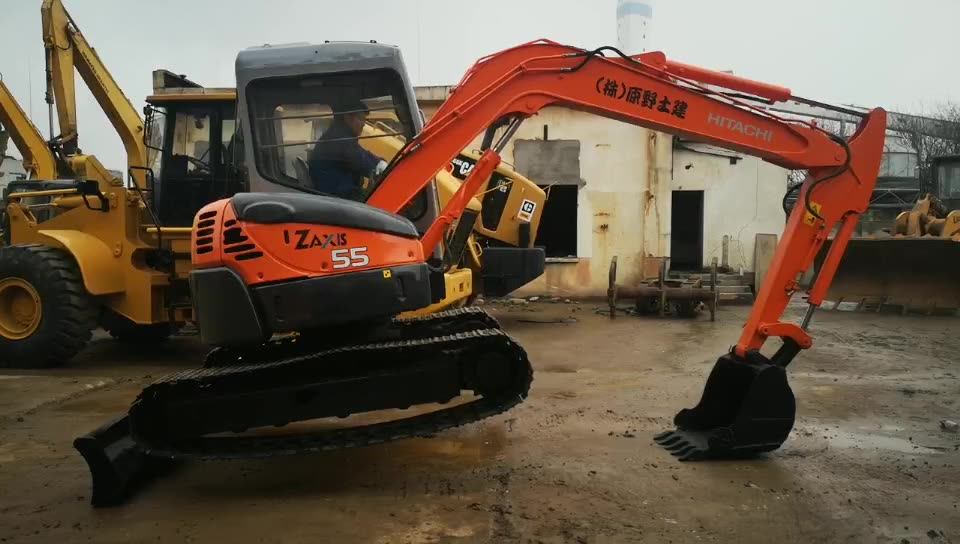 Used Machinery Zx55 Mini Excavator Hitachi Used Zx55 Mini Excavator For ...