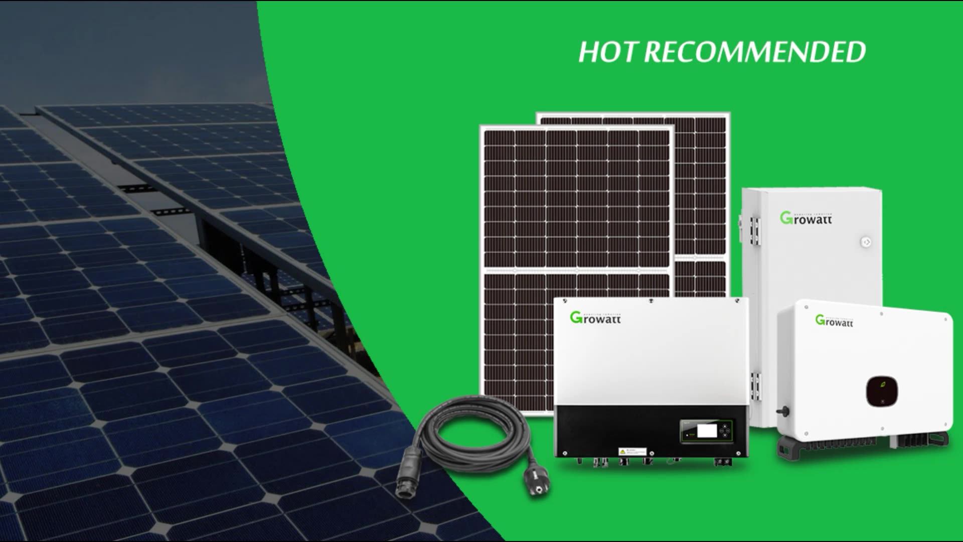 Growatt Inverter Max100~125ktl3-x Lv 120kw 125kw Three Phase Commercial ...