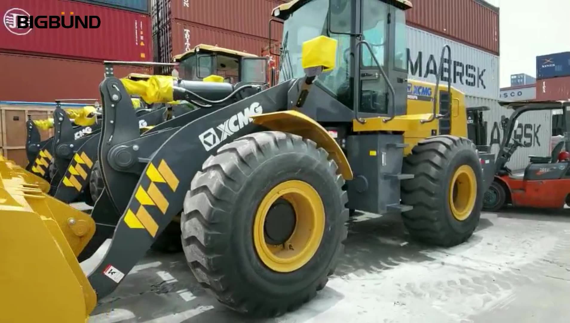 Hot Sale China Xuzhou Made Front Loader Zl50g Zl50 5t Wheel Loader ...