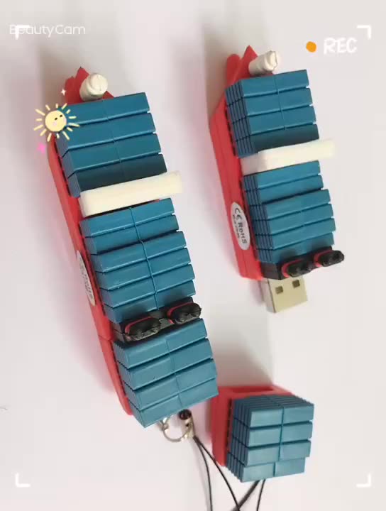 Shipping Container Usb Flash Drive,Custom Made Ship Pen Drive,Cargo Ship Shaped Usb - Buy ...