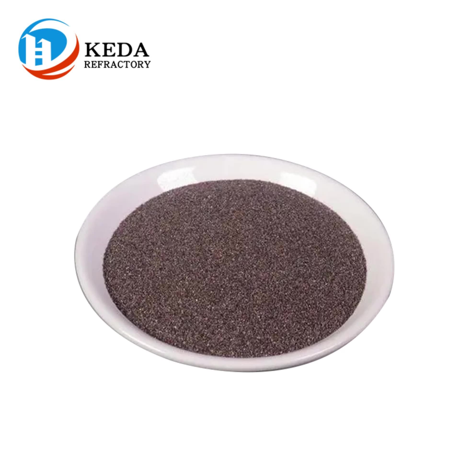Keda Refractory Grade Brown Fused Alumina 0-1/1-3/3-5mm 325mesh Powder ...