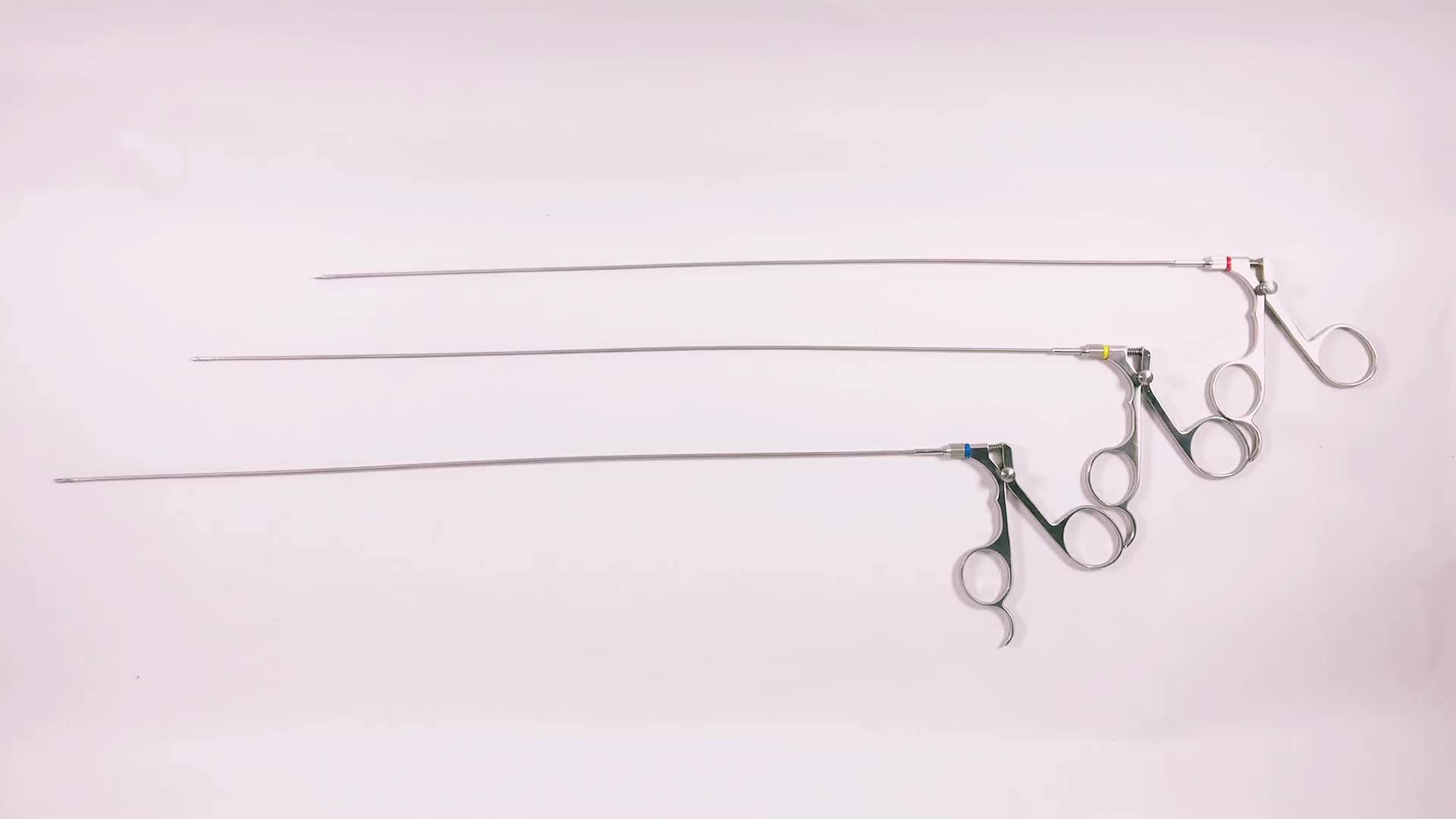 Gynecological Instruments Endoscopic Flexible Hysteroscopy Scissors ...