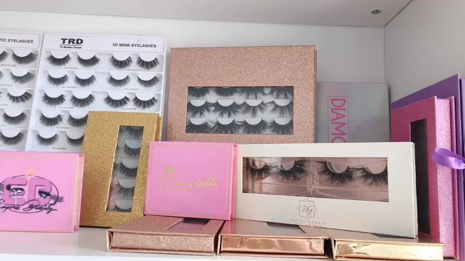 Factory Oem Red Packaging Private Rose Eyelash Box - Buy Rose Eyelash ...