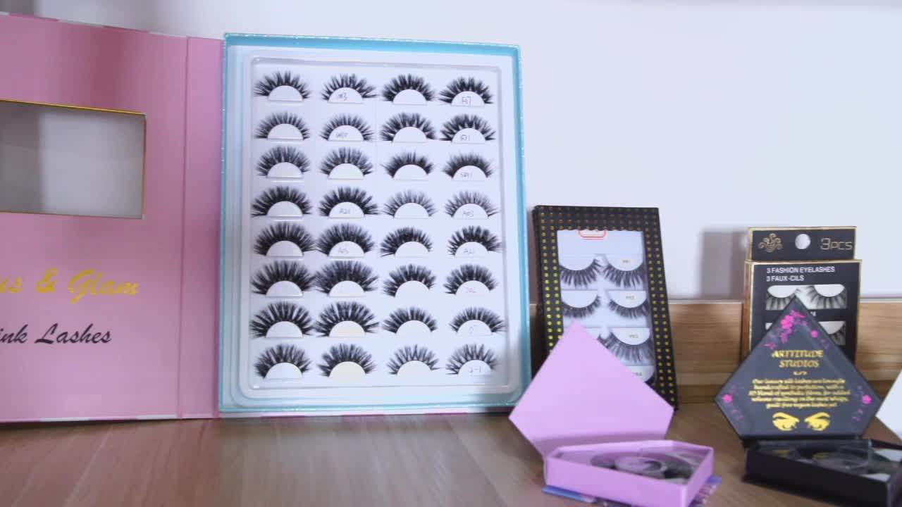 Crown Lashes Eyelash Producer 100% Hand Made 3d Silk Lashes - Buy ...