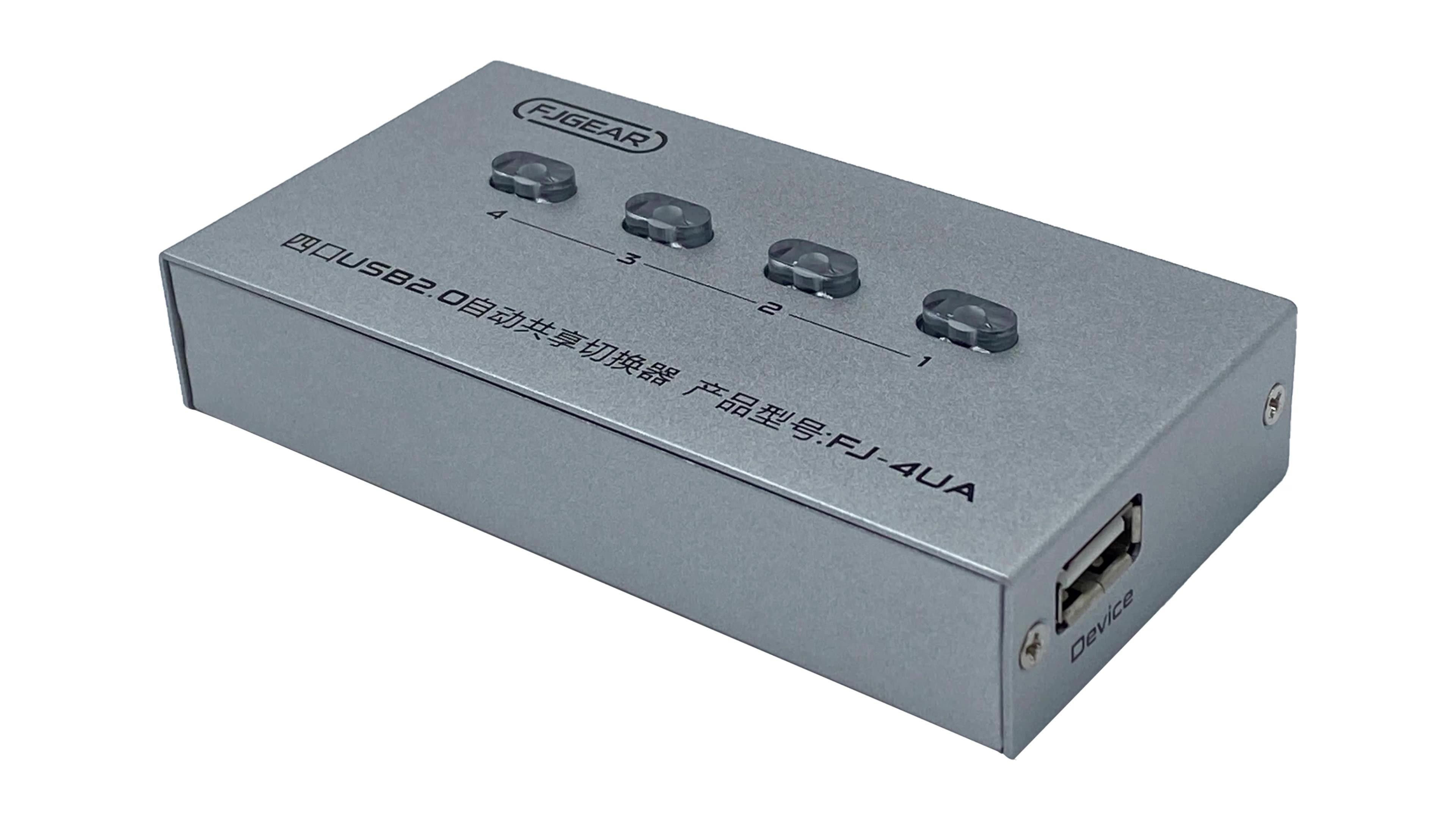 Idsonix Fj-4ua-t Usb 3.0 Switch Selector 1-in-4 Out Bi-directional Usb ...