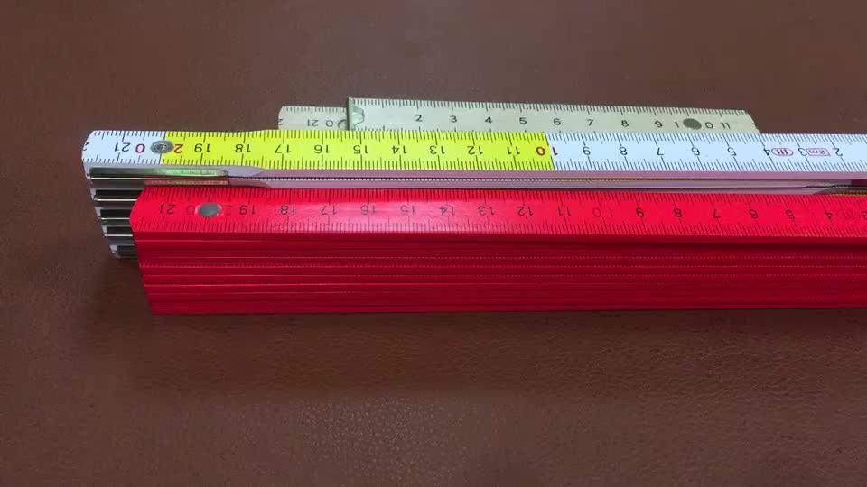 2 Meter Folding Wooden Ruler 10 Folds - Buy Wooden Folding Ruler ...