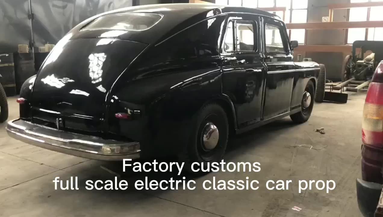 Custom-make Large Movie Props Electric Vintage Classic Car Model For ...