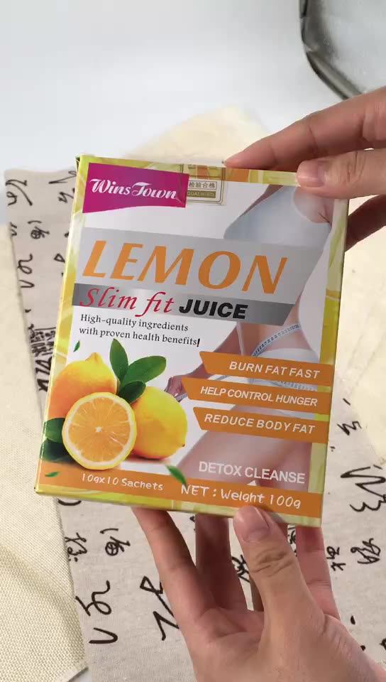 Customizable Wholesale Lemon Fruit Juice Health Slimming Lemon Drinks ...