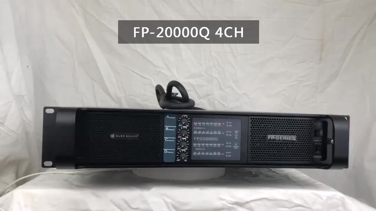 Top Quality Professional Audio Fp20000q 4 Channel 20000 Watt Power ...