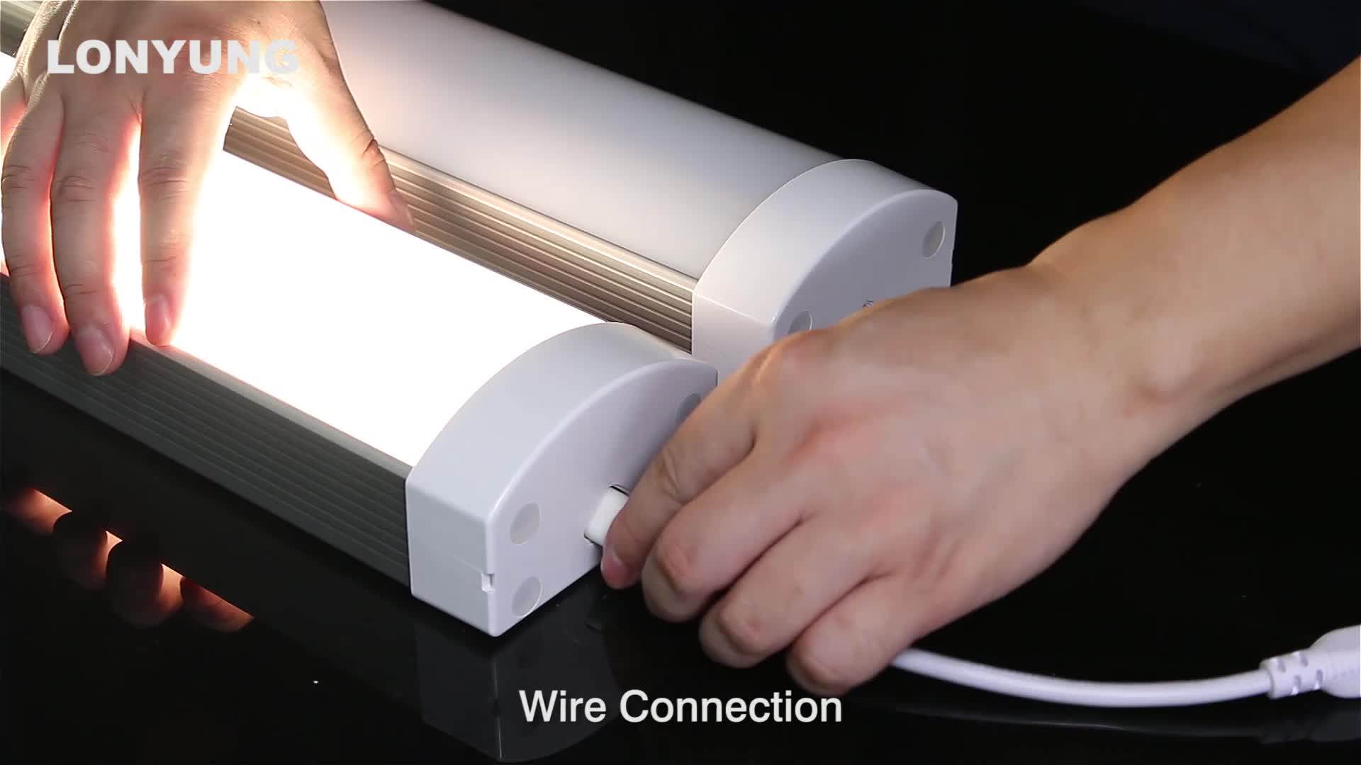 Customizable Wattage 2ft-8ft Led Batten Tube Continuous Connecting 15w ...